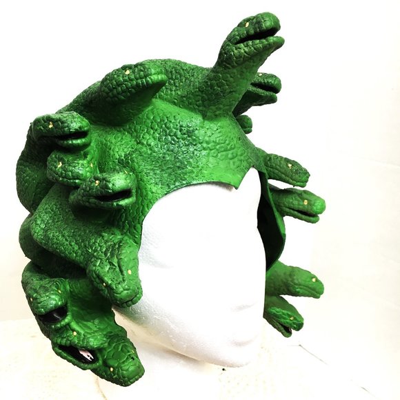 Mask Illusions | Accessories | Vtg Rubies Mask Illusions Latex Medusa ...